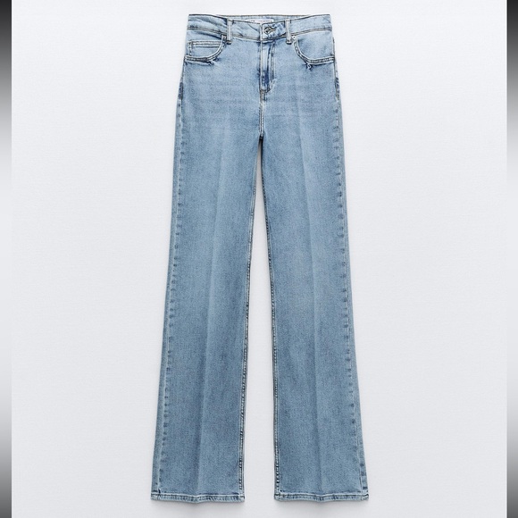 Zara | Jeans | Zara Flare High Rise Jeans | Poshmark